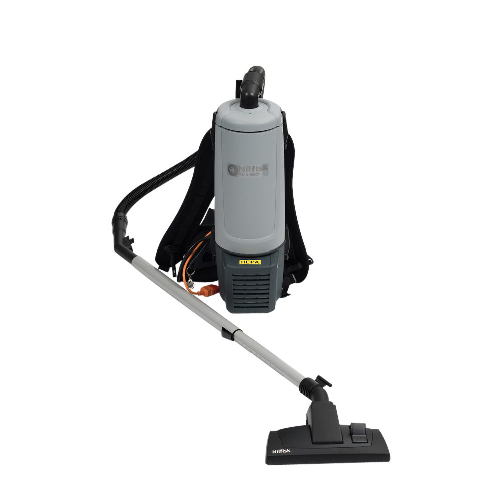 Rengøringscentret. Nilfisk GD5 Hepa Rygstøvsuger